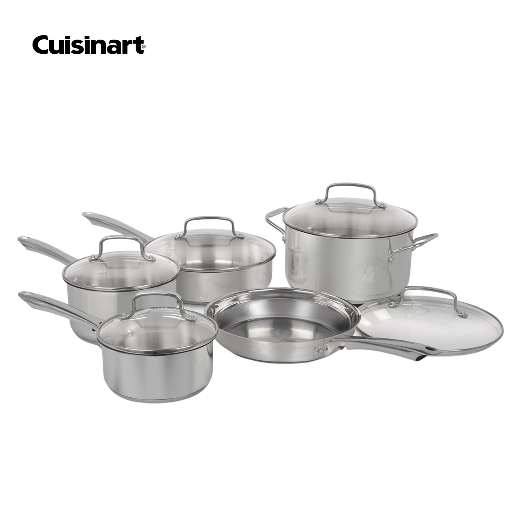 7HG-10EC -10PIECE STAINLESS STEEL COOKWARE SET – Cuisinart Philippines